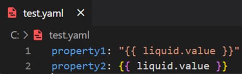Syntax Highlighting In Yaml Files Issue Panoply Vscode Liquid