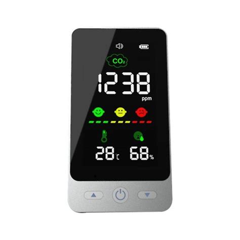 Medidor Sensor Analizador De Dióxido De Carbono Monitor Detector De