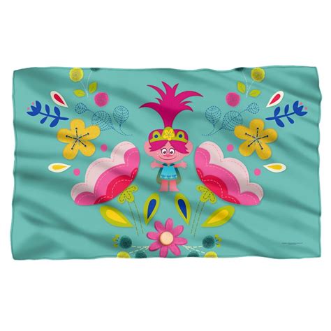 Trolls Crafty Fleece Blanket 36 X 58