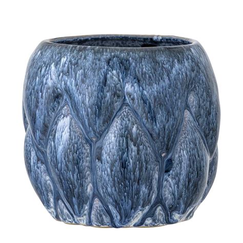 Bloomingville Blumentopf Posey Blau Cm Deko Nice Nordic