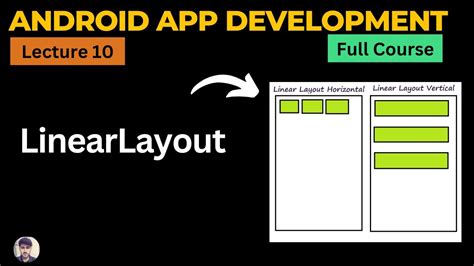 Android UI Layouts LinearLayout Android App Development Full Course 2023 YouTube