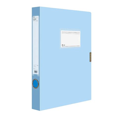 A4 Size Folder Factory Custom File Storage Boxes Print Logo A4 Size Plastic Document Box