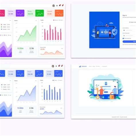 Emilus React Admin Panel Template Makaz