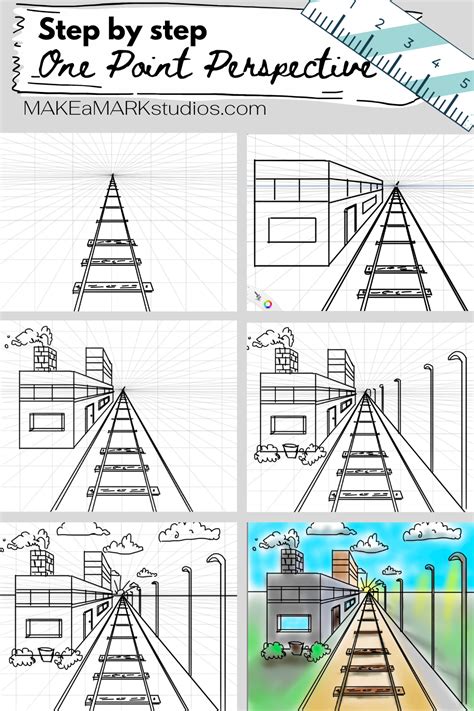 1 pt perspective drawing for beginners perspective drawing perspective art one point