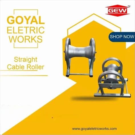 Mild Steel Gew Cable Roller At ₹ 700 In New Delhi Id 26108301088