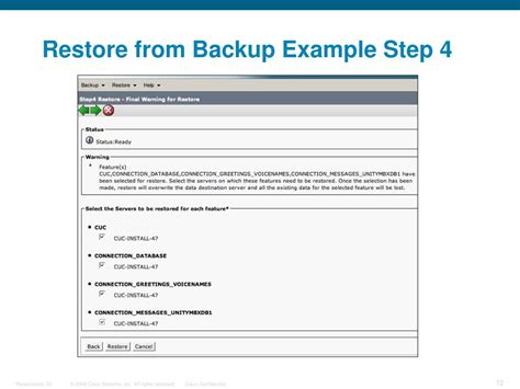 PPT Backup Restore And Server Replacement PowerPoint Presentation Free Download ID