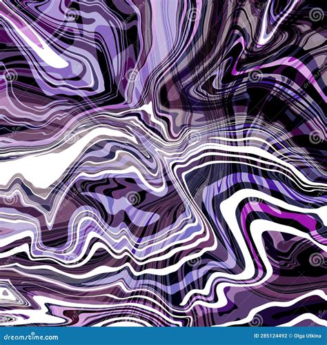 Abstract Multicolor Layered Marble Slab Pattern Pink Purple Lilac