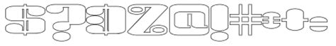 Liquid Sex Outline Font Decorativedisplay Modern Decorat What Font Is