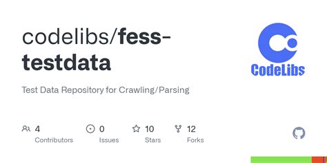 GitHub Codelibs Fess Testdata Test Data Repository For Crawling Parsing