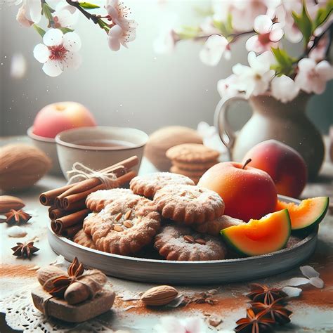 Download Ai Generated Nature Cookies Royalty Free Stock Illustration