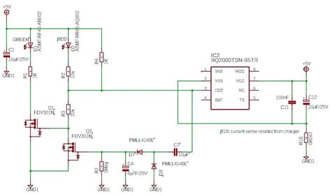 9v battery charger circuit with indicator