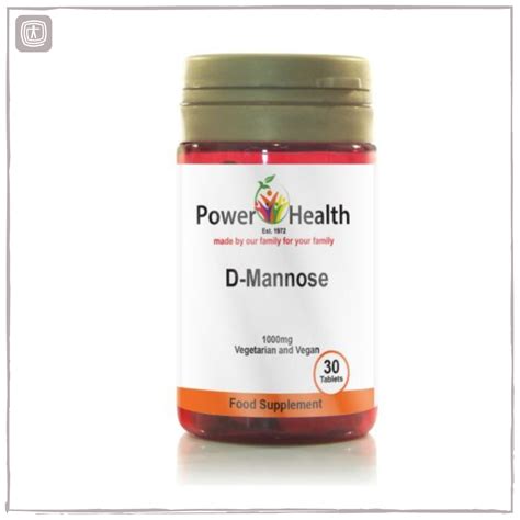 Power Health D Mannose 1000mg Tablets Inside Out Health