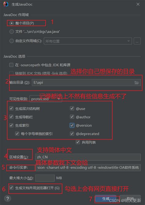 Javadocexe生成api Csdn博客