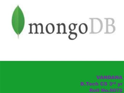 The Basics Of Mongodb Ppt The Basics Of Mongodb Ppt