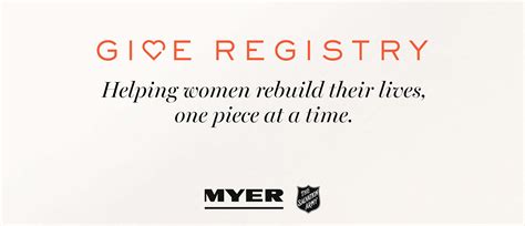 Give Back With The Give Registry