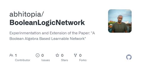 Github Abhitopiabooleanlogicnetwork Experinmentation And Extension Of The Paper A Boolean