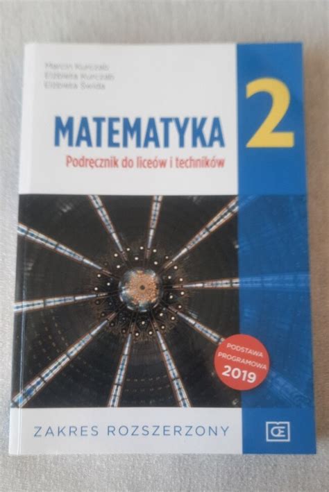 Matematyka 2 Podręcznik zakres rozszerzony Pazdro Kornatka Kup