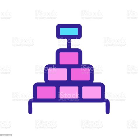 Vecteur Dicône De Magasin Illustration Dillustration Isolée De Symbole