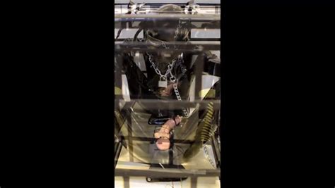 Rubber Skinhead Is Caged Thisvid Com