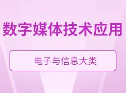 数字媒体技术应用 杭州市电子信息职业学校中职专业