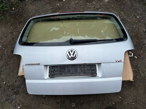 vw touran I klapa bagażnika kompletna lakier LA W oficjalne archiwum Allegro