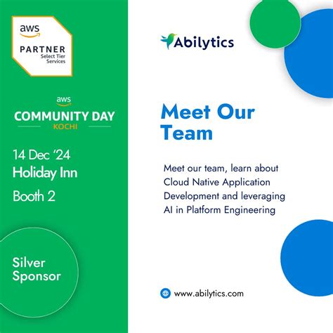 Abilytics Inc On Linkedin Awsdaycochin2024 Abilytics Cloud Awsday