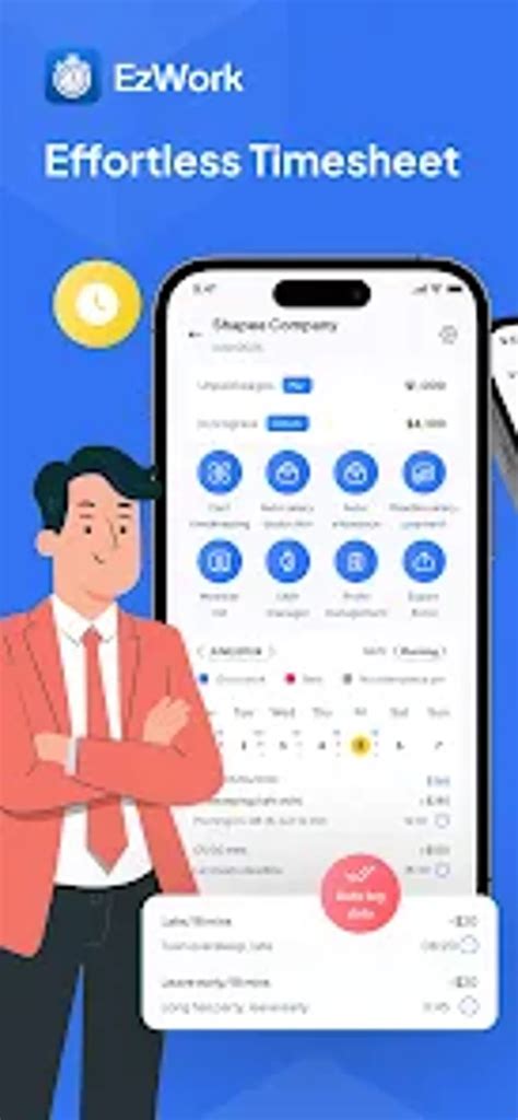 Android Için Effortless Timesheet Ezwork İndir