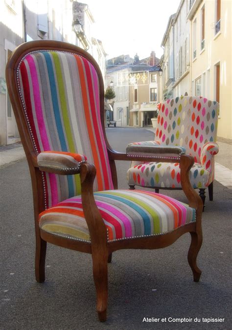 Atelier Et Comptoir Du Tapissier Fauteuil Voltaire