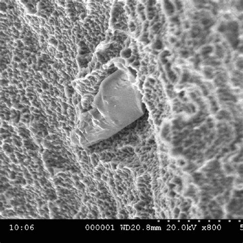 Predominantly Morphologically Clean Surface With Typical Corundum