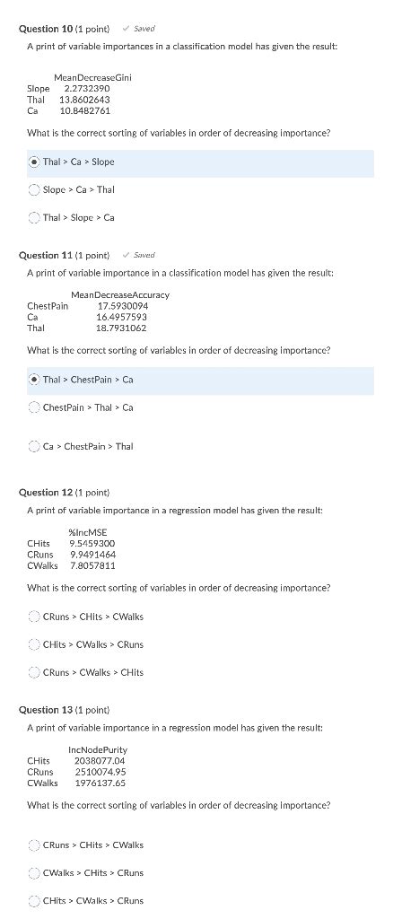 Solved Question Point Saved A Print Of Variable Chegg