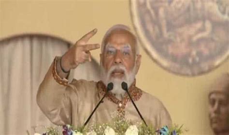 Pm Modi Inaugurates Lays Foundation Stone Of Development Projects