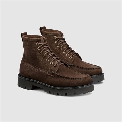 Gh Bass And Co Suede Ranger Super Lug Moc Boot In Brown For Men Lyst