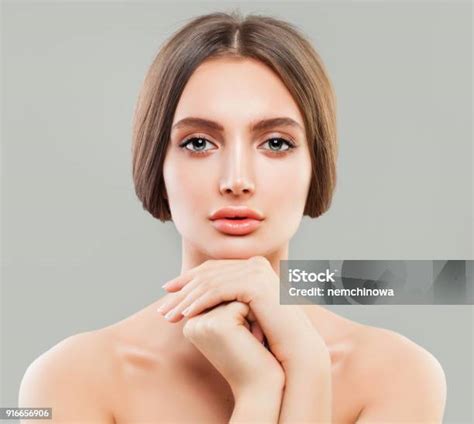 Wanita Model Yang Sehat Spa Beauty Perawatan Wajah Dan Konsep