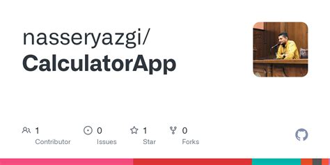 GitHub Nasseryazgi CalculatorApp