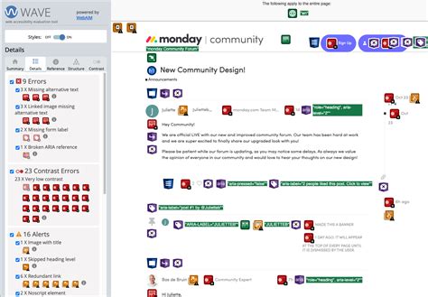 New Community Design Announcements Monday Community Forum