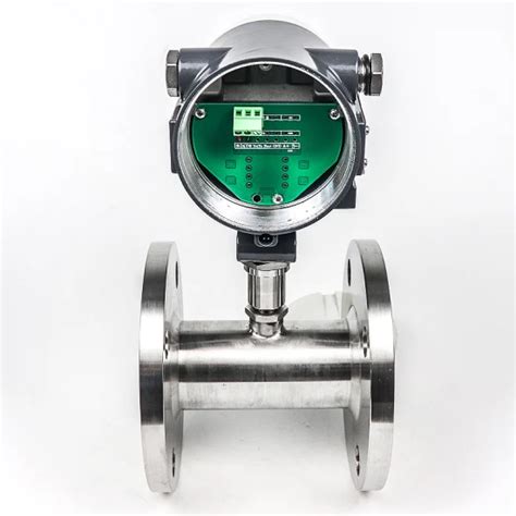 2 Inch Flange Connection 4 20mA Ethyl Alcohol Explosion Proof Turbine