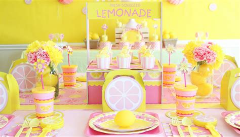 Lemonade Stand Birthday Party
