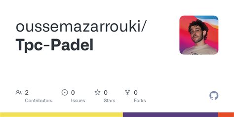 GitHub Oussemazarrouki Tpc Padel