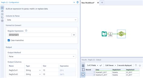 solved regex problem alteryx community