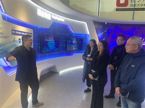 科技园赴复旦科技园调研交流