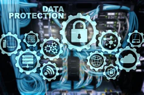 Premium Photo Server Data Protection Concept Safety Of Information