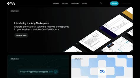Glide Appsno Code Platform Enabling Users To Build Adaptive Data Driven Web And Mobile Apps