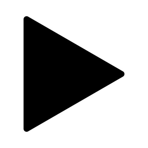 Direction Arrow Triangular Direction Pointer Black Arrow Icon