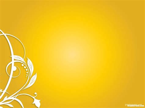 Powerpoint Templates Yellow