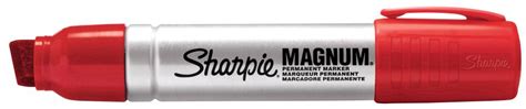 Sharpie Magnum Permanent Marker Chisel Tip 7 15mm Red Shop Online At Nxp For Business Supplies