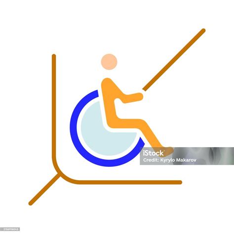 장애인 선 아이콘입니다 휠체어 이용자 장애인 이용 가능 예약 주차장 이동 보조 기구 포괄적 디자인 장애인 시설 지원 특별 요구