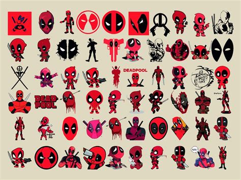 Deadpool Svg Bundle Deadpool Png Deadpool Cricutsilhouette Clipart