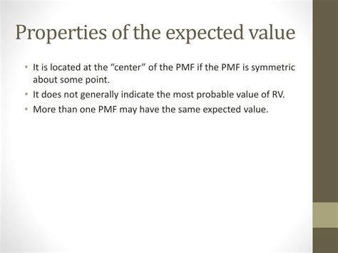 Ppt Expected Values For Discrete Random Variable Powerpoint