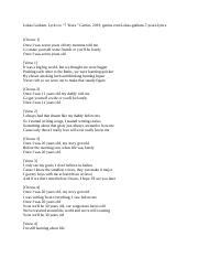 Lyrics Lukas Graham 7 Years Docx Lukas Graham Lyrics To 7 Years