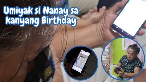 DI NAPIGILANG UMIYAK NI NANAY SA ISANG BIRTHDAY SONG - YouTube